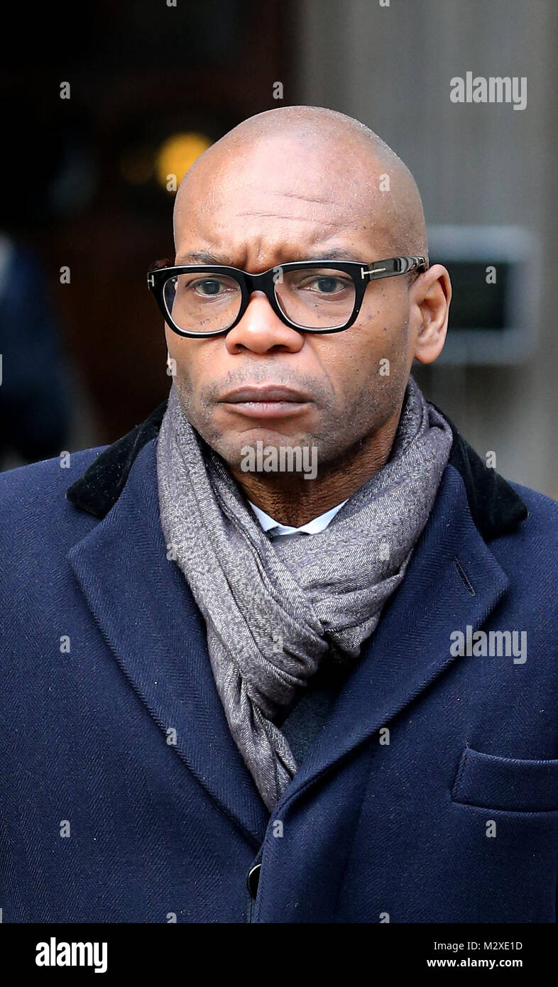 Oscar Olu-Williams, 62, leaves the High Court in London, where he ...