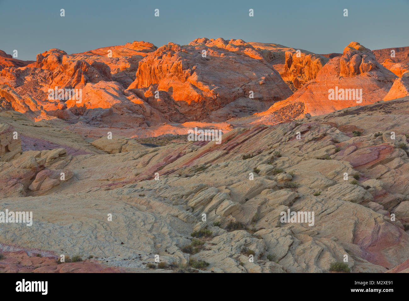 Colorful stone in Valley of Fire State Park, Nevada. USA Stock Photo ...