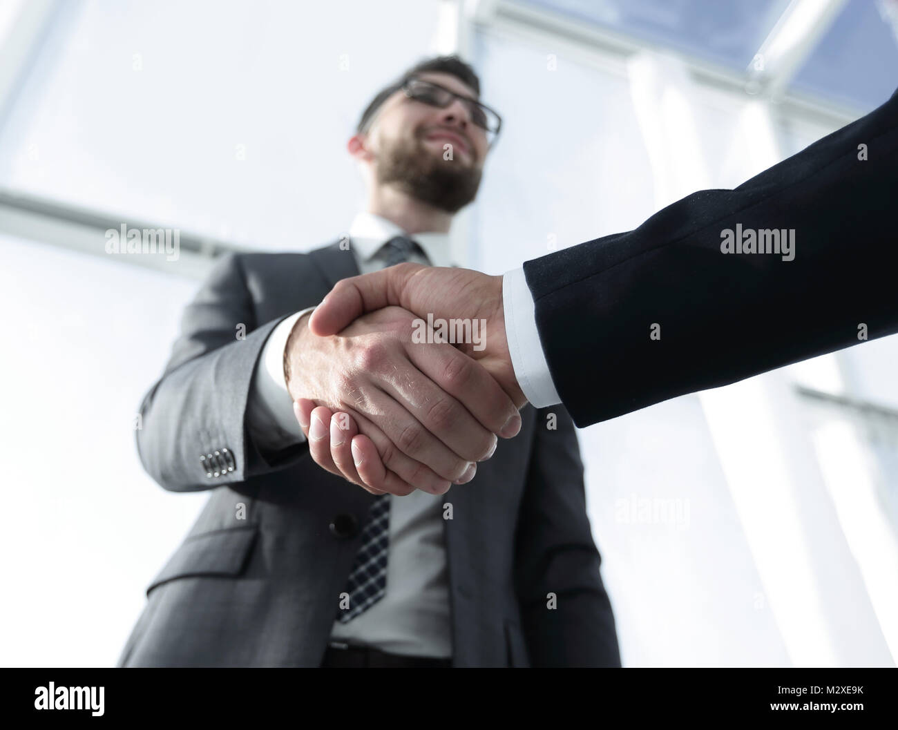 Effective negotiation with client. Business concept photo Stock Photo ...