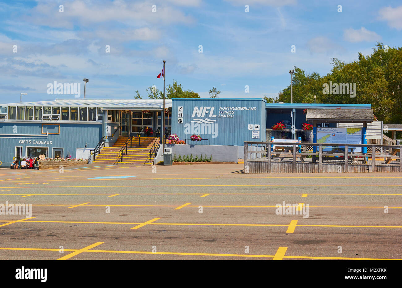 Northumberland Ferries terminal, Caribou, Nova Scotia, Canada Stock ...