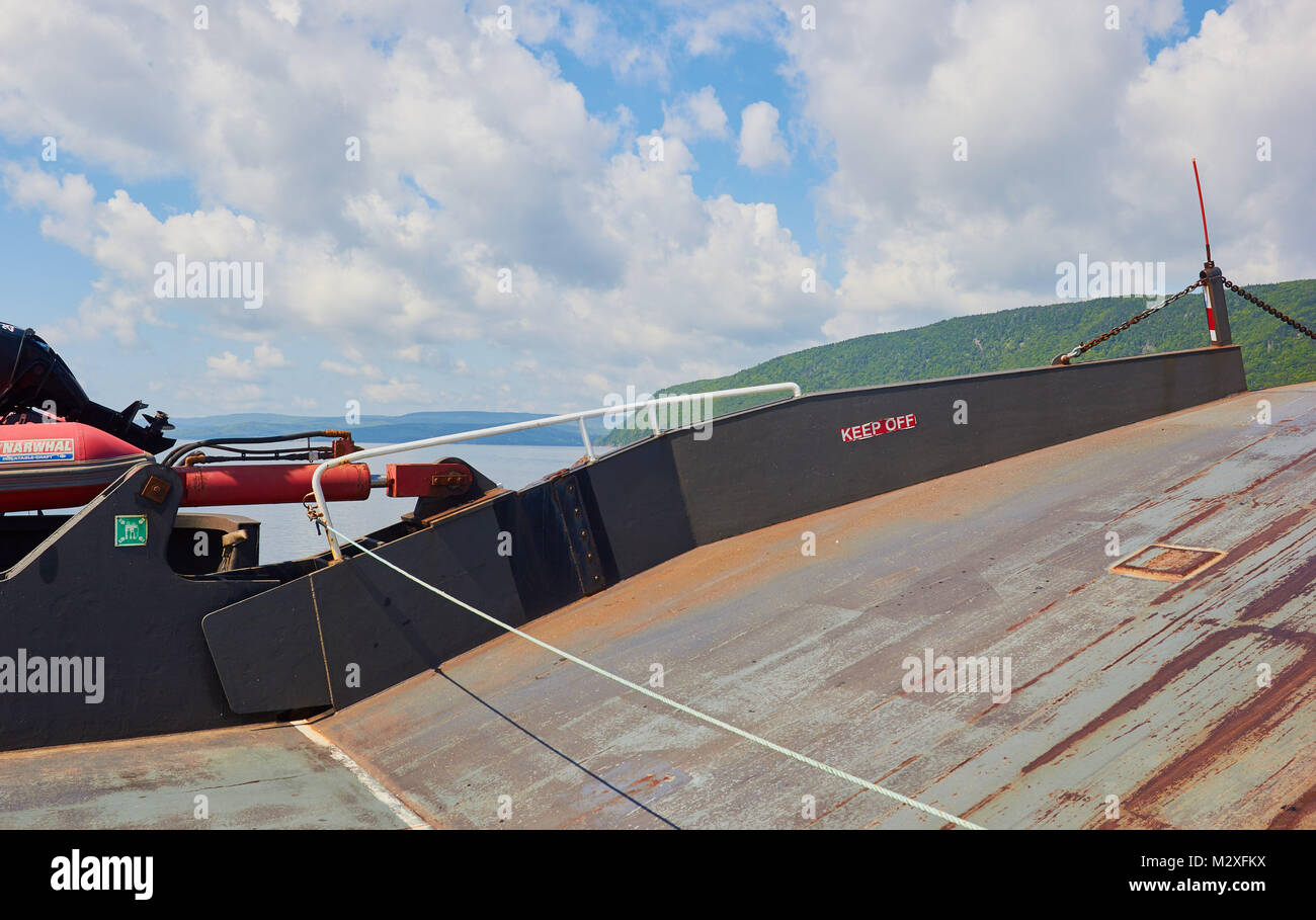 Englishtown Ferry, Englishtown, Nova Scotia, Canada. Cable ferry ...