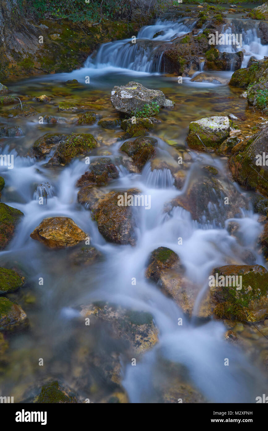 Source of Mundo river, Calares del Río Mundo, Riopar, Sierra de Alcaraz ...