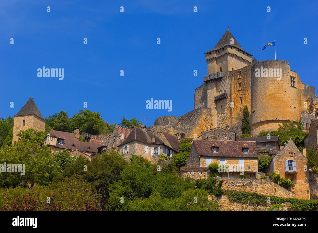 Castelnaud, Castle, Castelnaud la Chapelle, Perigord, Dordogne valley ...