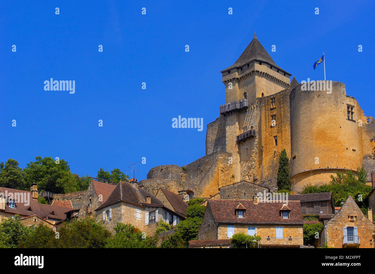 Castelnaud, Castle, Castelnaud la Chapelle, Perigord, Dordogne valley ...