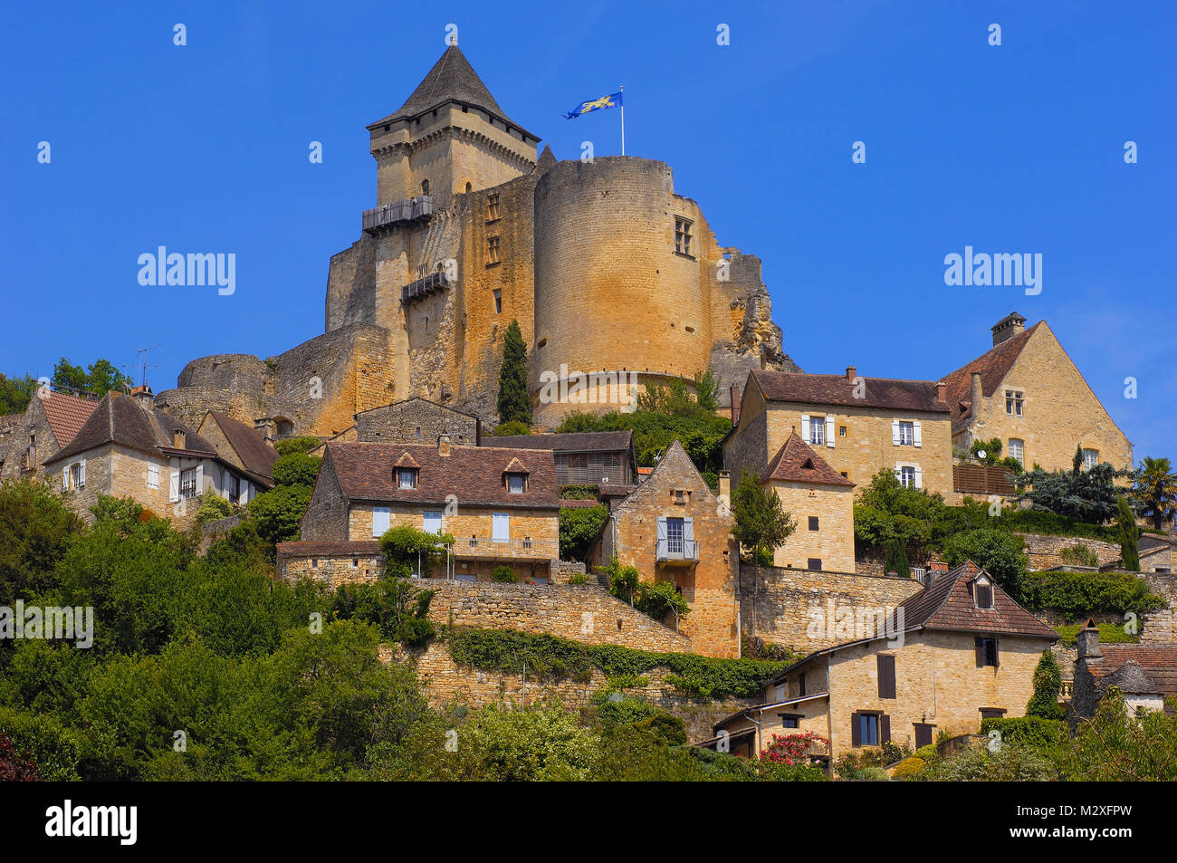 Castelnaud, Castle, Castelnaud la Chapelle, Perigord, Dordogne valley ...