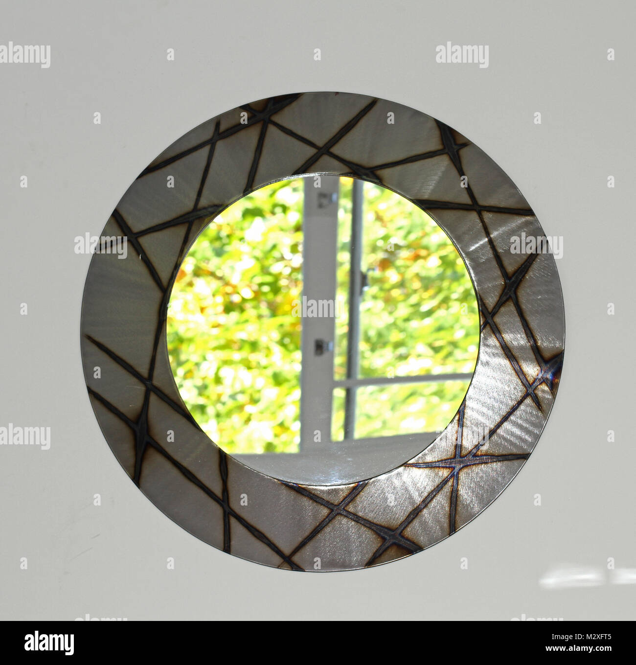 Oval rusty frame isolated with clipping path included Stock Photo - Alamy
