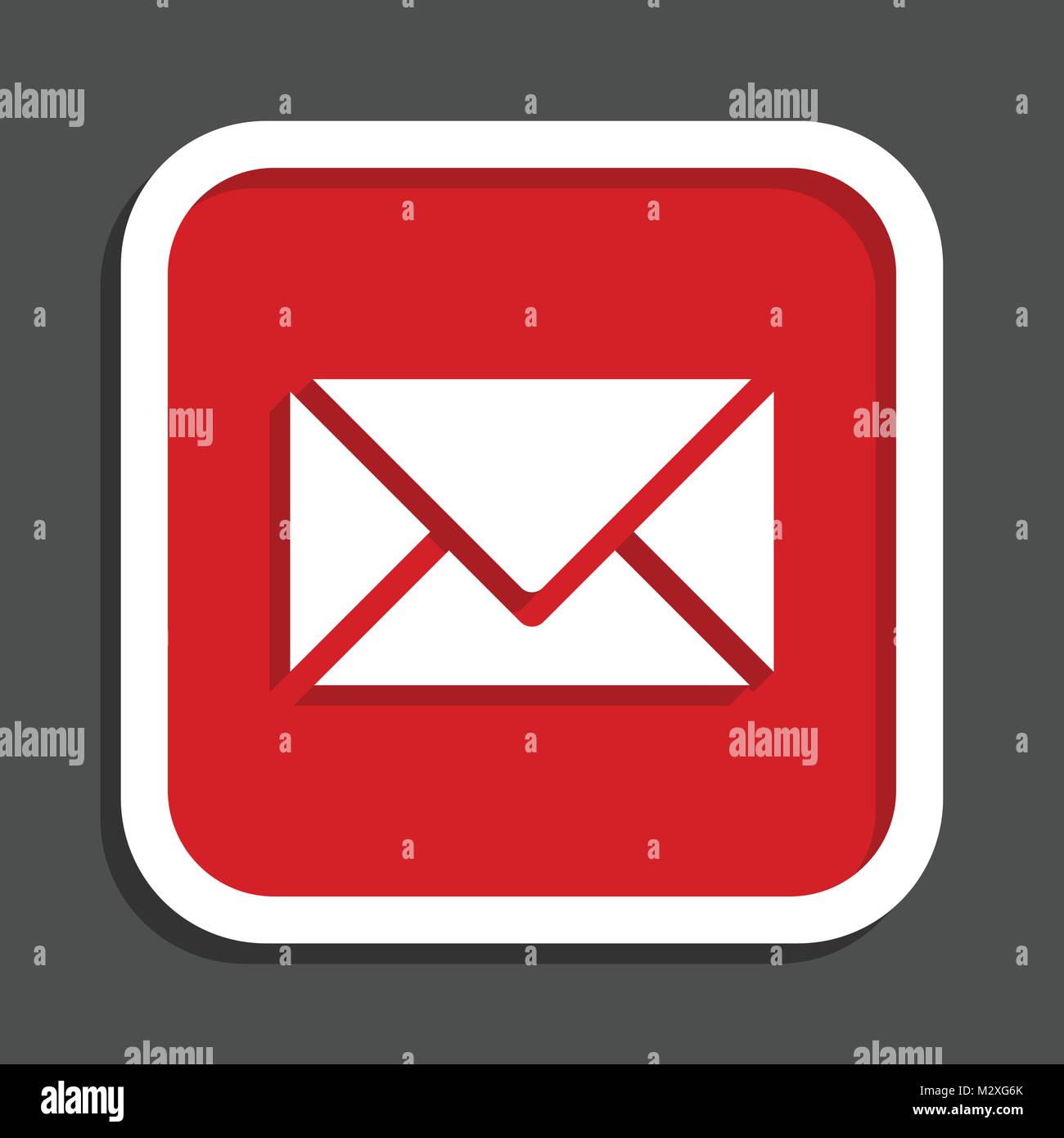 Square Email Button