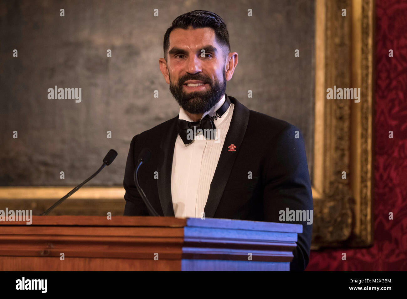 Adrien Koskas of L'Oreal speaks at an Invest in Futures reception for ...