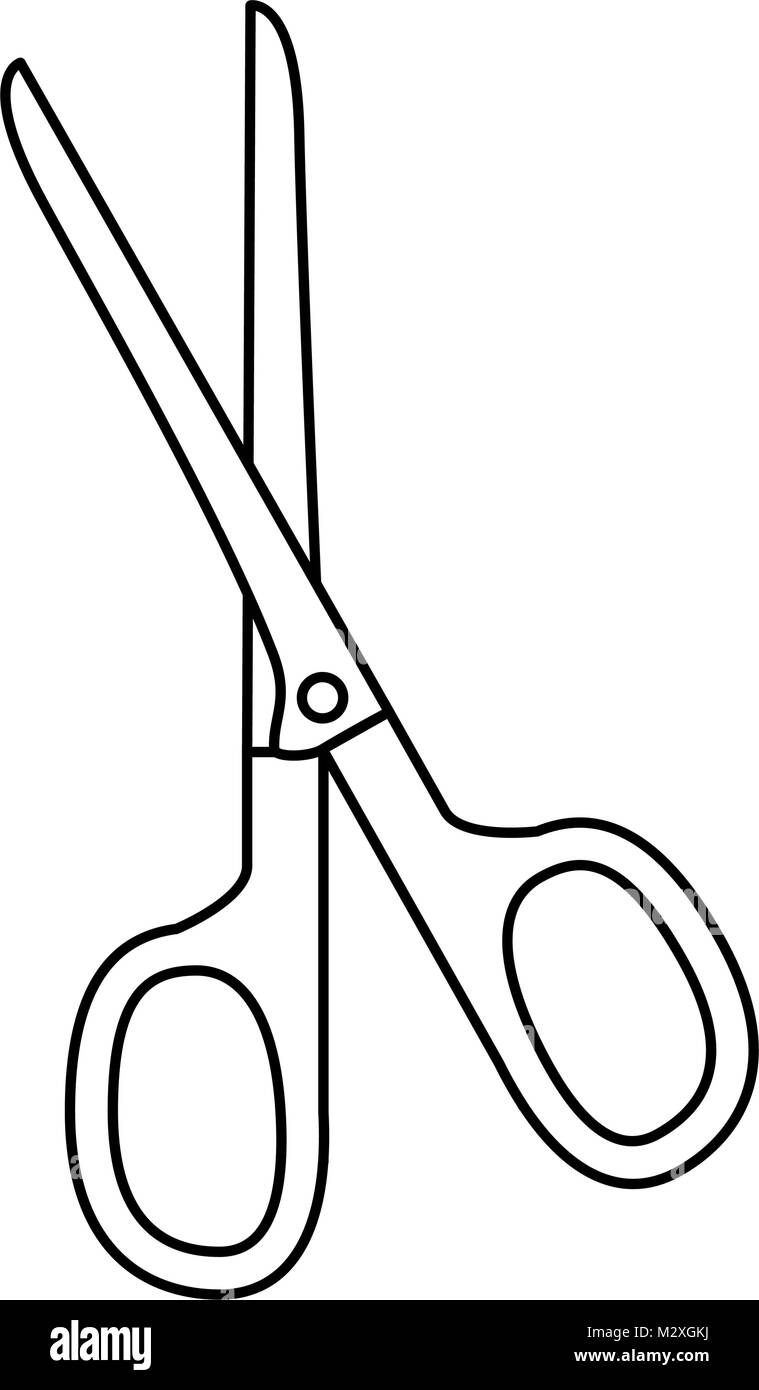 Scissor off Cut Out Stock Images & Pictures - Alamy