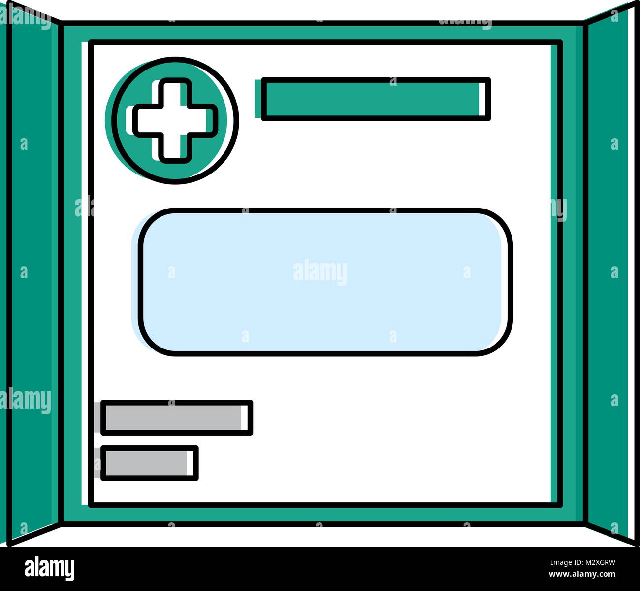 medical box isolated icon Stock Vector Image & Art - Alamy