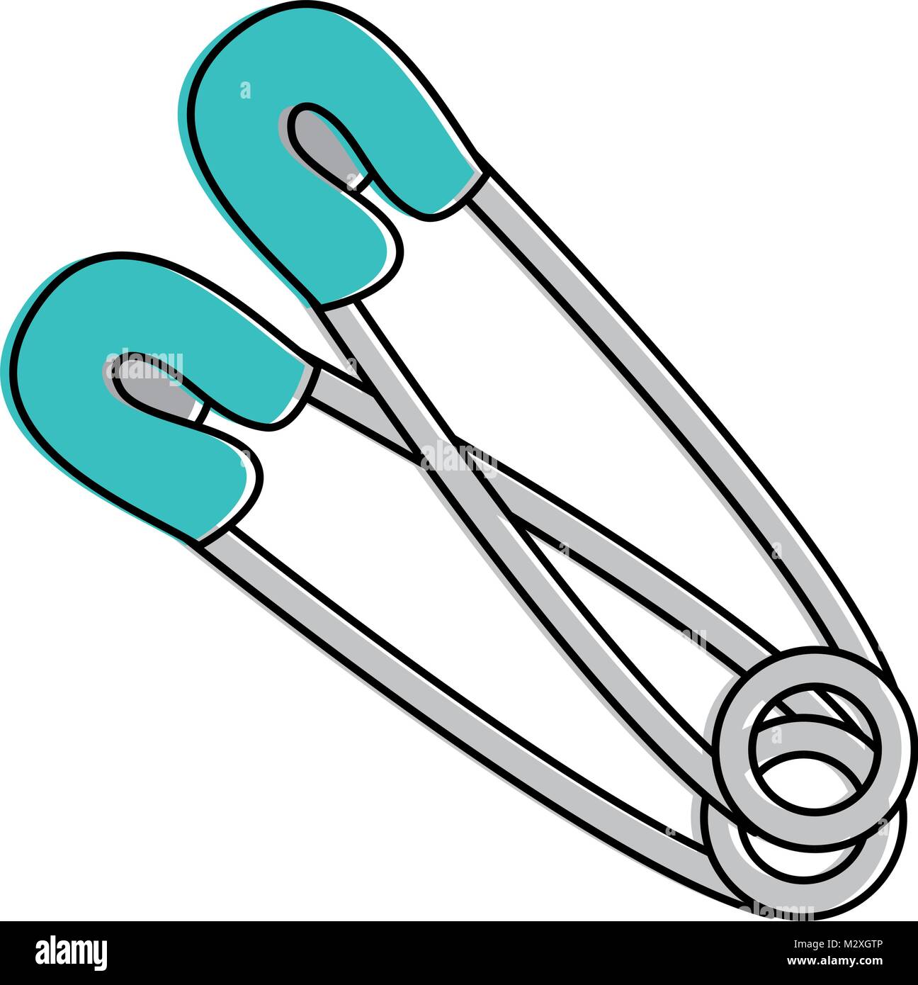 clothes pin wire icon Stock Vector Image & Art - Alamy