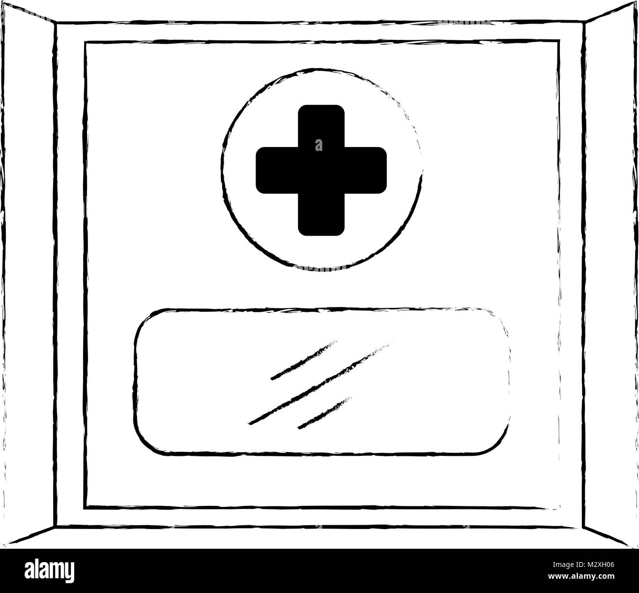 medical box isolated icon Stock Vector Image & Art - Alamy