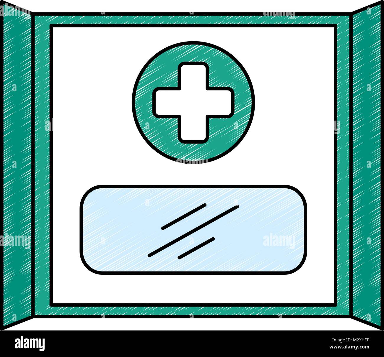 medical box isolated icon Stock Vector Image & Art - Alamy