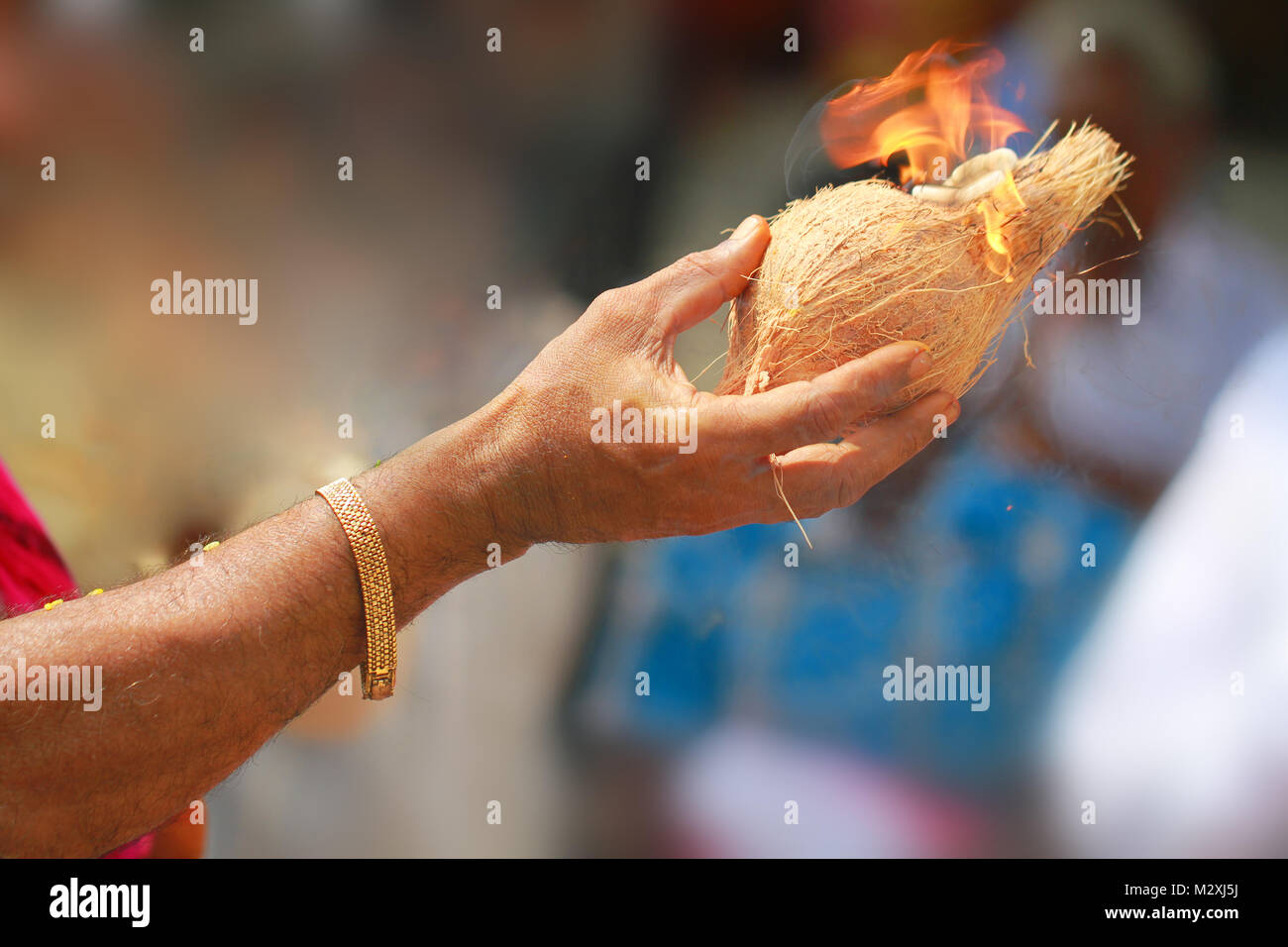 Hindu Tamil Traditional Wedding Rituals Stock Photo - Alamy