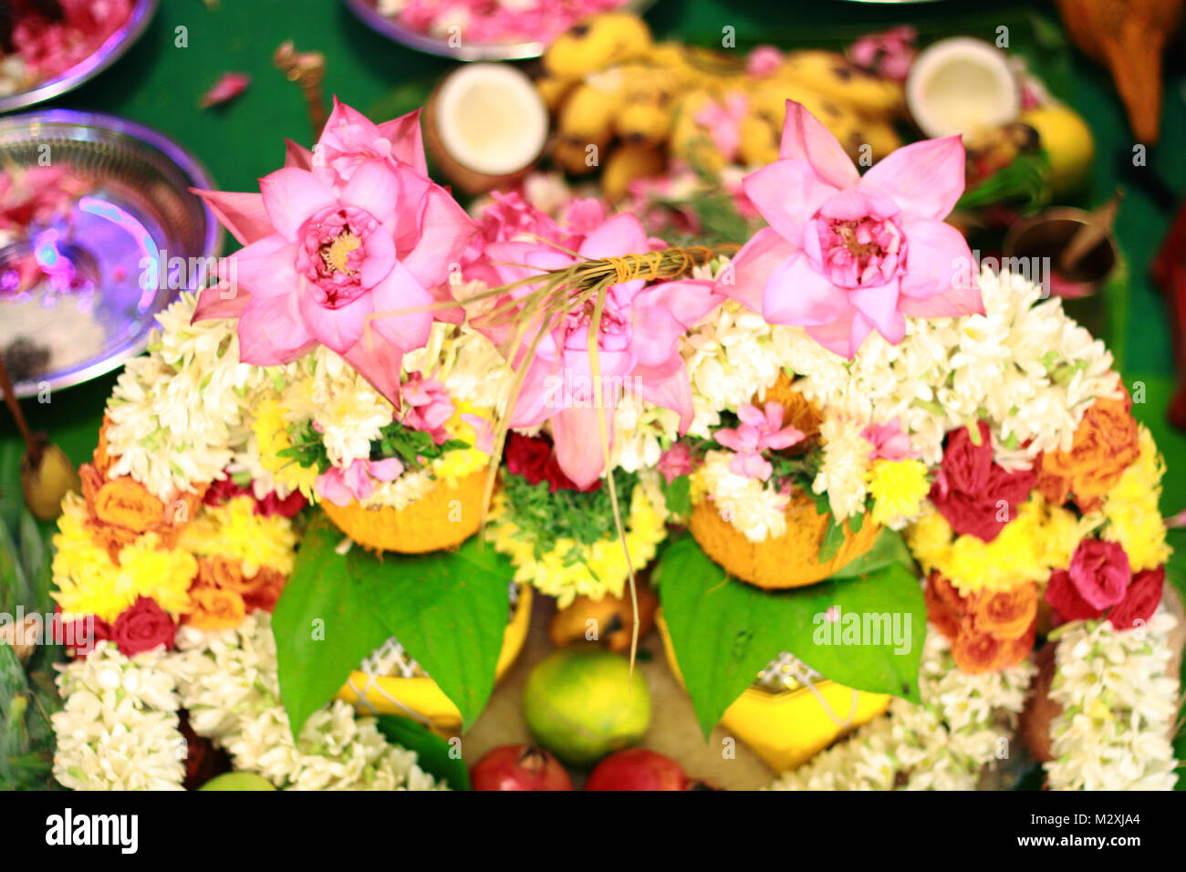 Hindu Indian wedding ceremony Stock Photo - Alamy