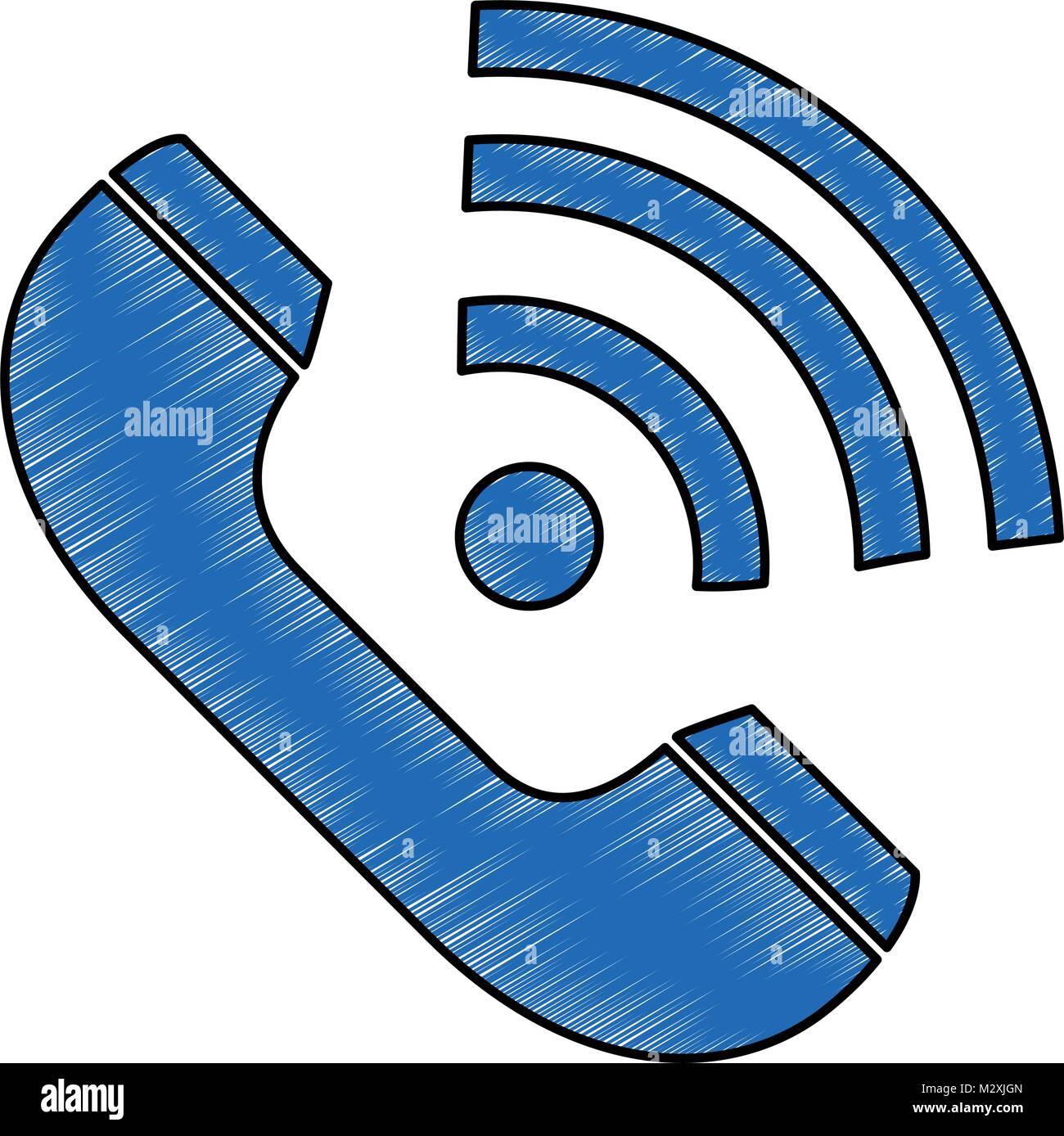 telephone service isolated icon Stock Vector Image & Art - Alamy