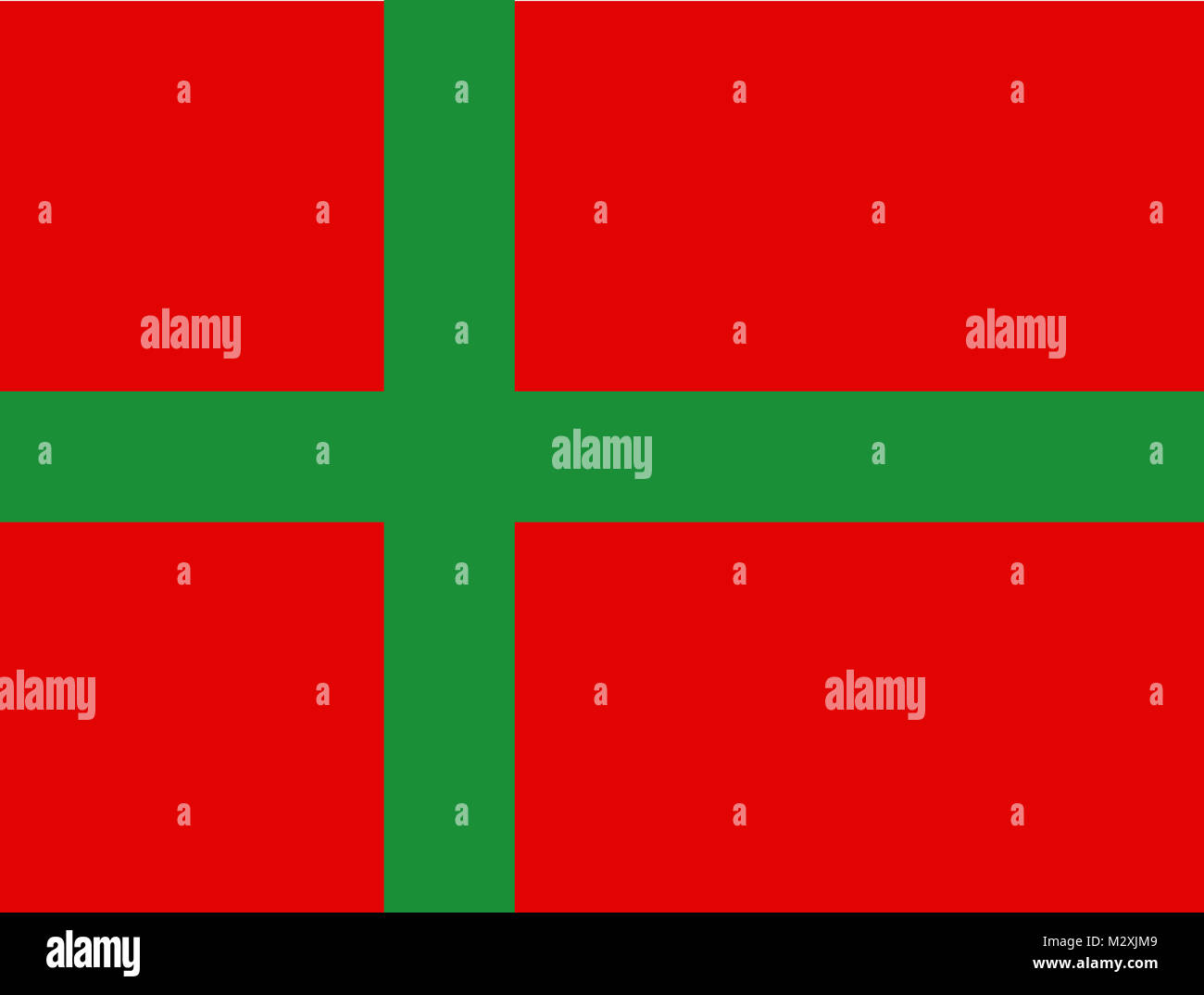 Bornholm flag hi-res stock photography and images - Alamy