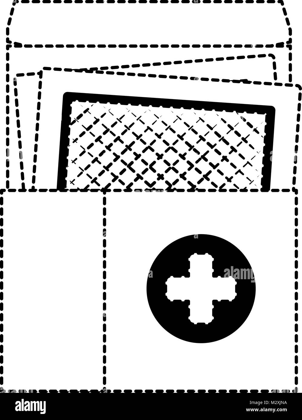 Patch box cover Stock Vector Images - Alamy