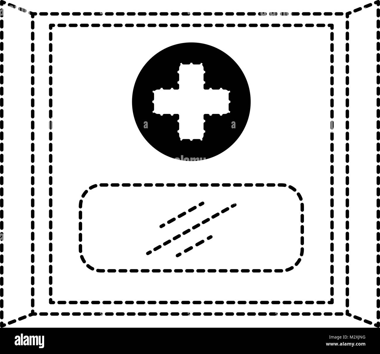 medical box isolated icon Stock Vector Image & Art - Alamy