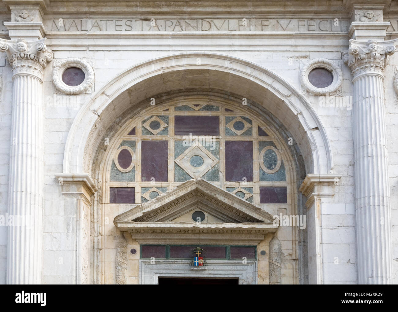 Classic Italian architecture, Rimini, Emilia-Romagna, Italy Stock Photo ...