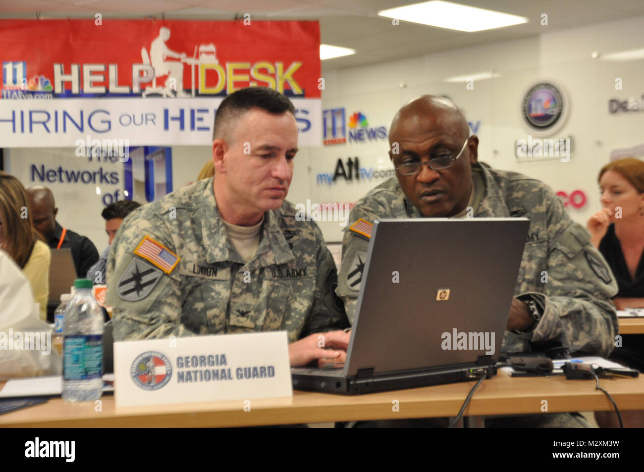 Hiring our Heroes by Georgia National Guard Stock Photo - Alamy
