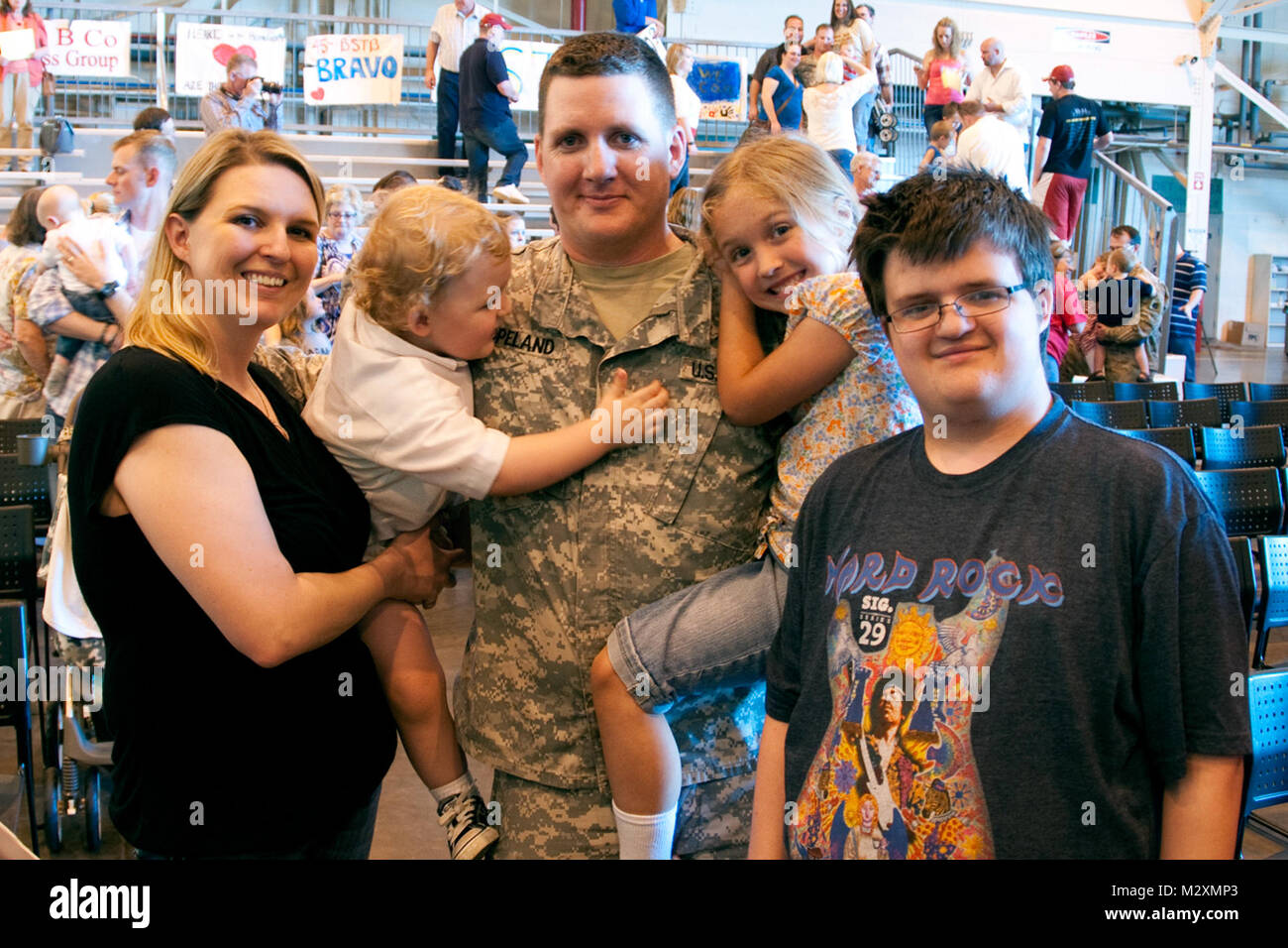 More than 150 members of the 45th Infantry Brigade Combat Team returned ...