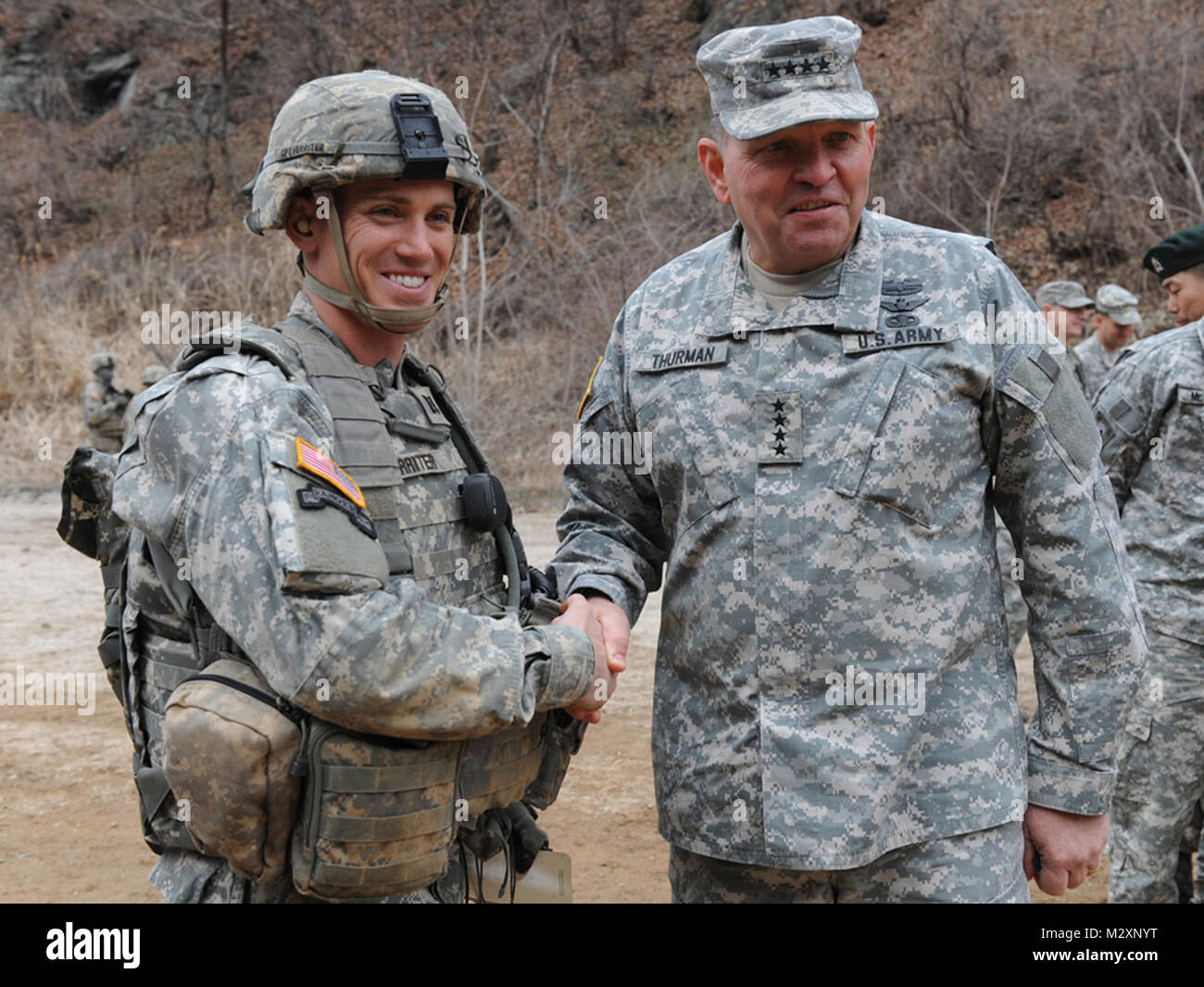 Gen. Thurman's Visit to Rod Range by #PACOM Stock Photo - Alamy