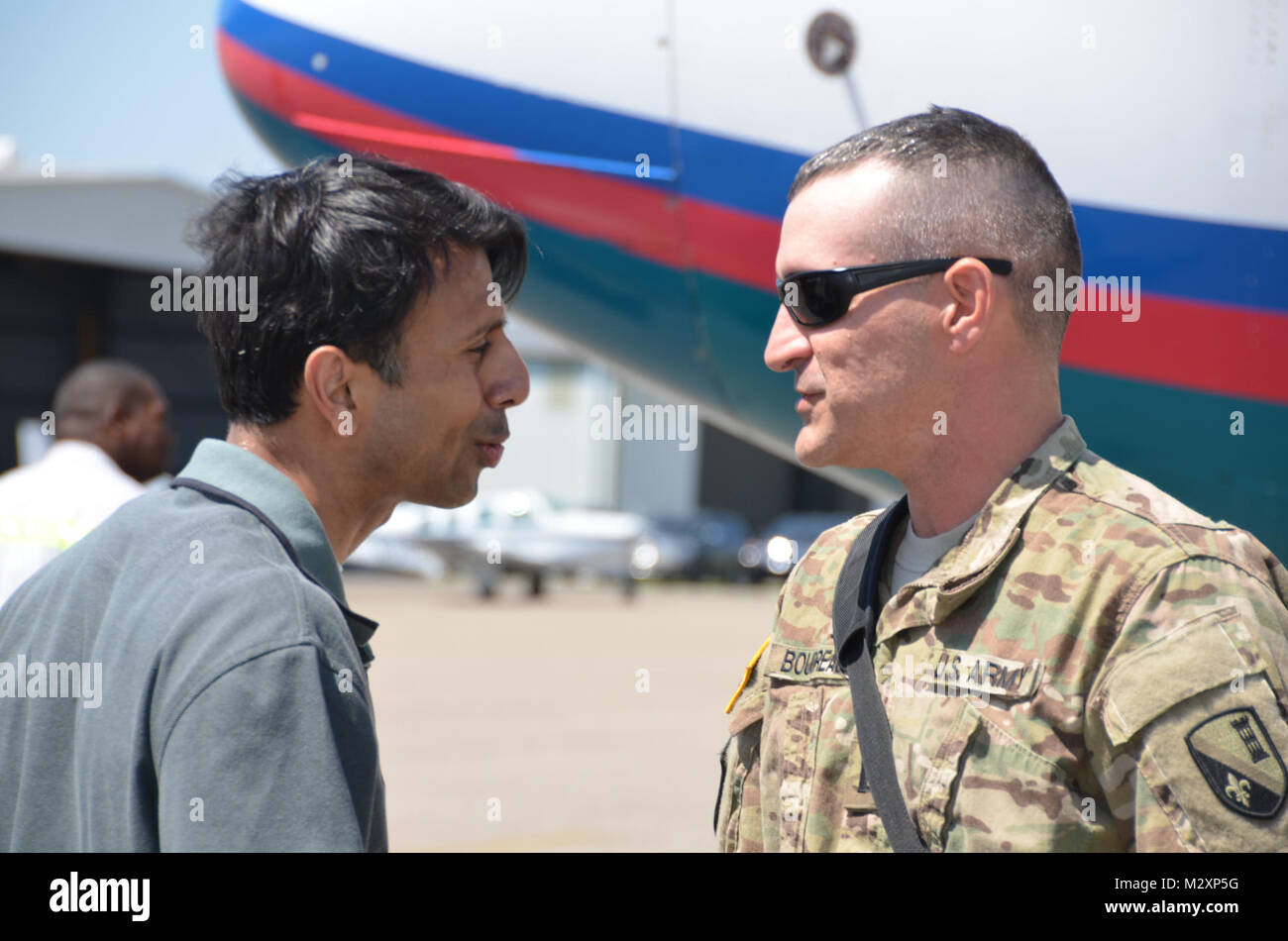 BATON ROUGE, La. – Friends and family welcome home the Louisiana ...