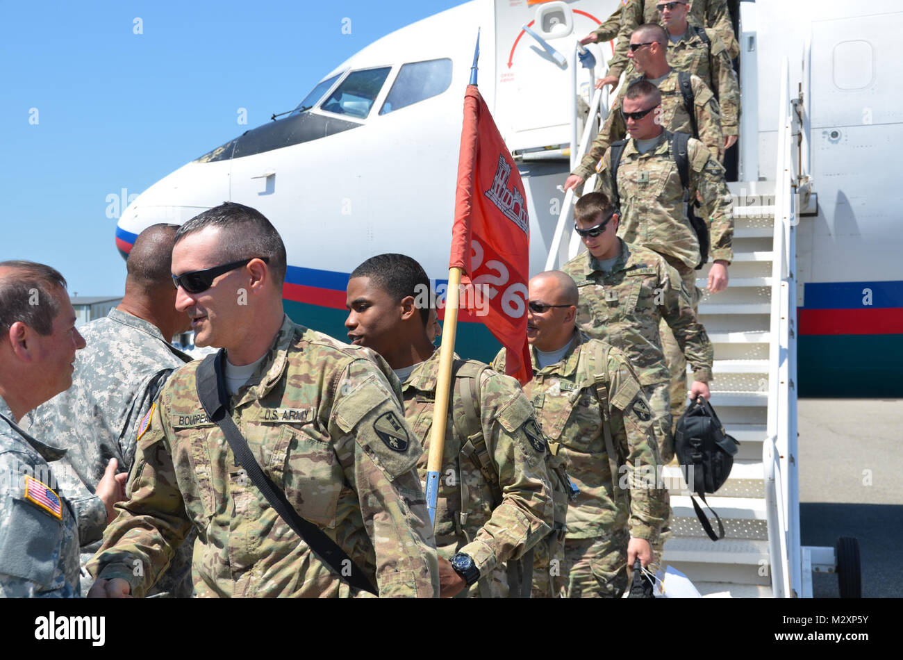 BATON ROUGE, La. – Friends and family welcome home the Louisiana ...