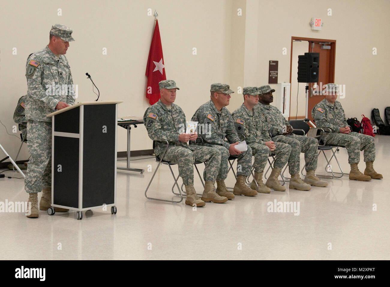 The 345th Combat Service Support Battalion (CSSB) held a change of ...