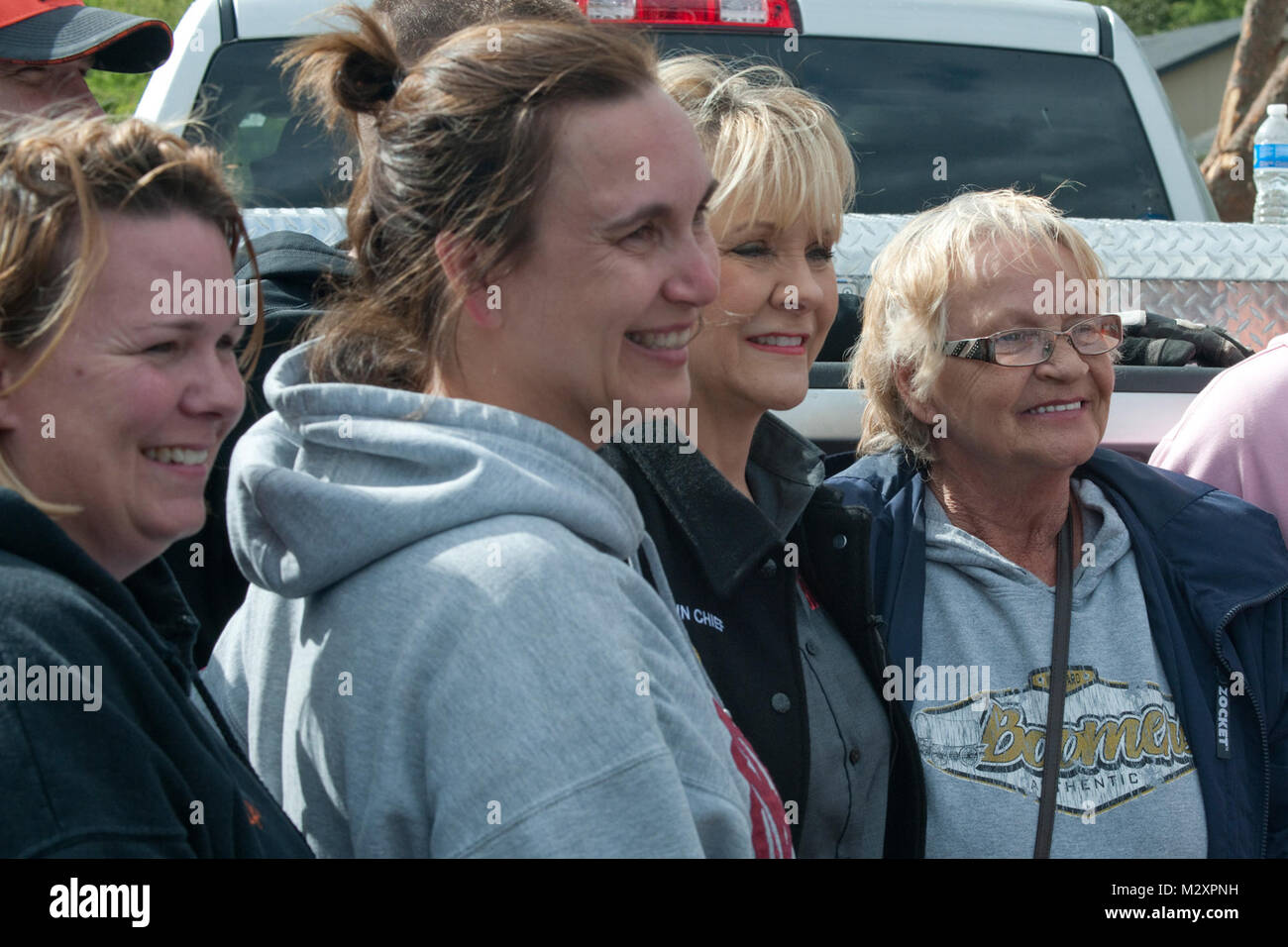 Oklahoma Governor Mary Fallin and Maj. Gen. Myles Deering, adjutant ...