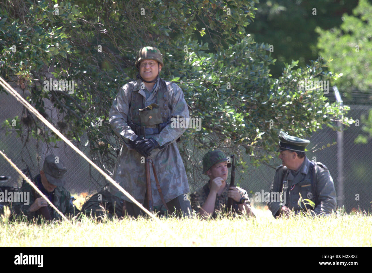 WWII re-enactment1 by Texas Military Department Stock Photo - Alamy