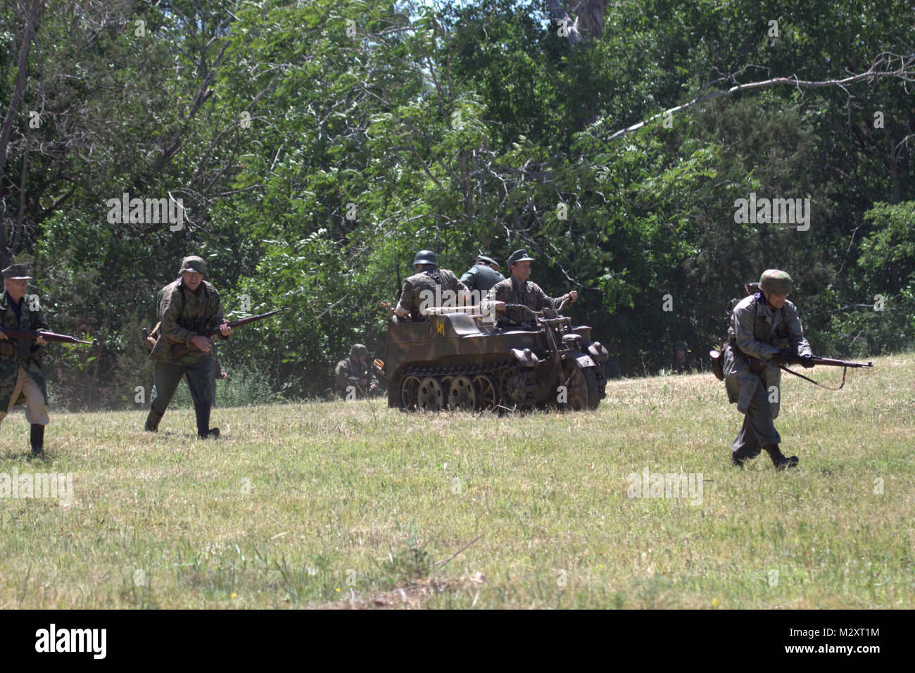 WWII Re-enactment28 by Texas Military Department Stock Photo - Alamy
