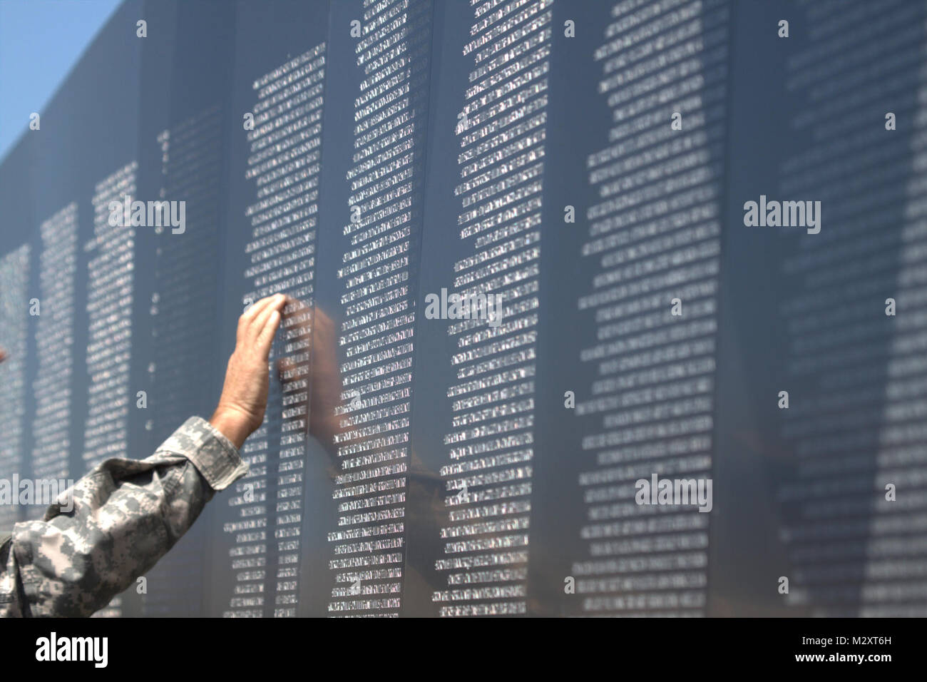 Vietnam Memorial wall 3 by Texas Military Department Stock Photo - Alamy