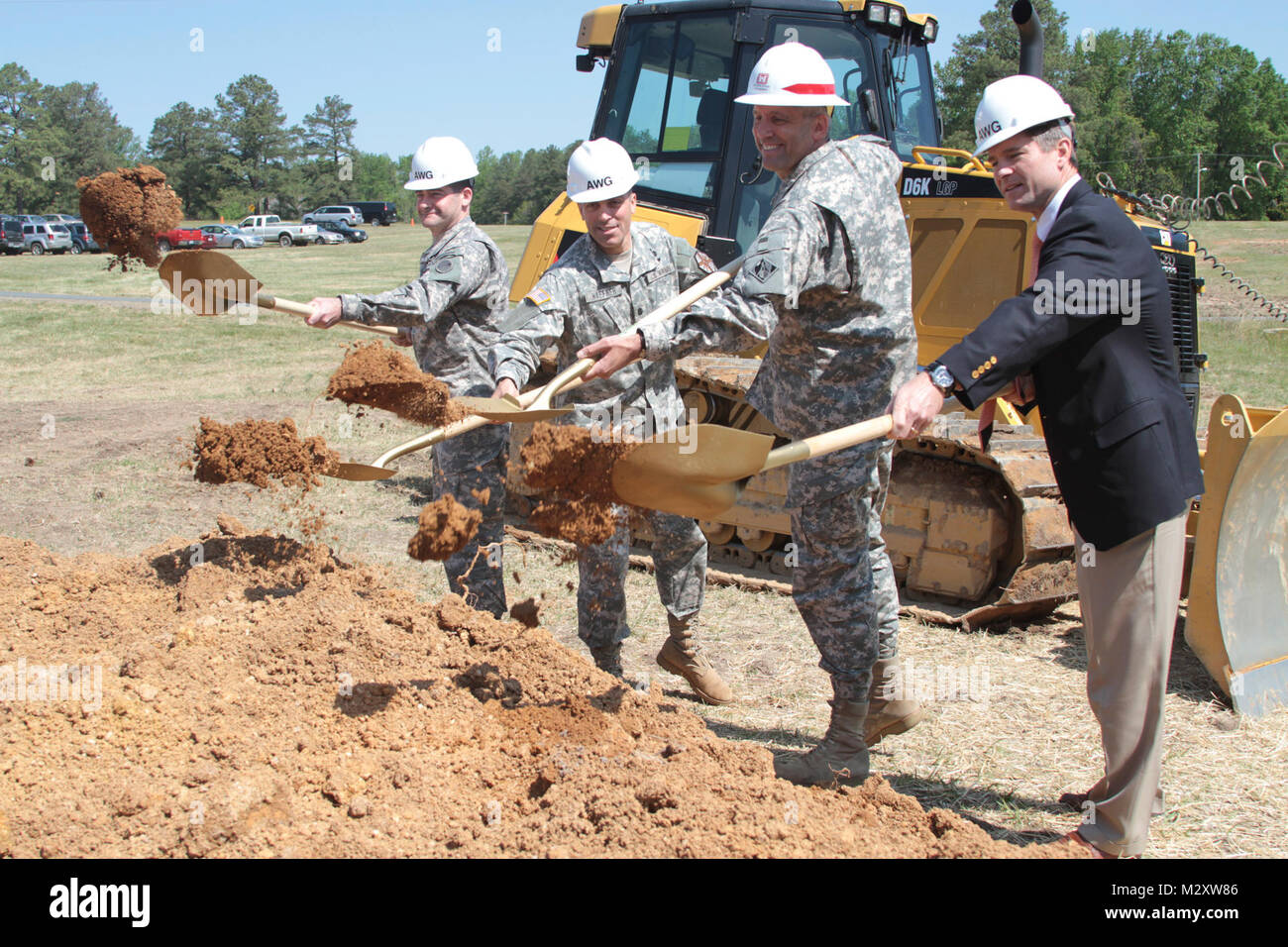 (From left to right) Col. Patrick Mahaney Jr., Lt. Col. Jack Haefner ...