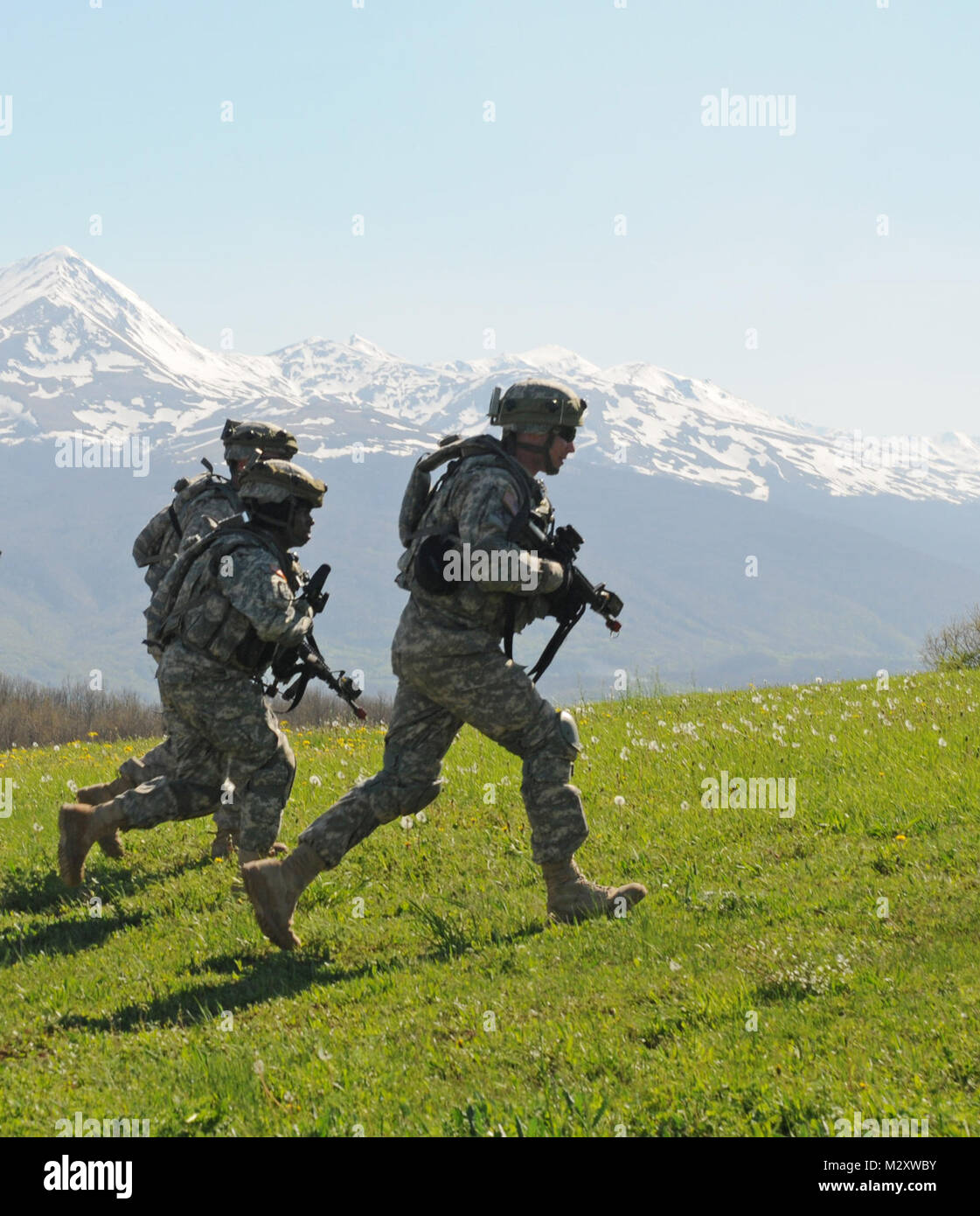 Soldiers from the Warrior Leader Course (WLC) Class 12-151 at Camp ...