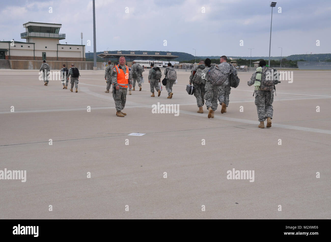 Arriving at Fort Hood by 316th ESC Stock Photo - Alamy