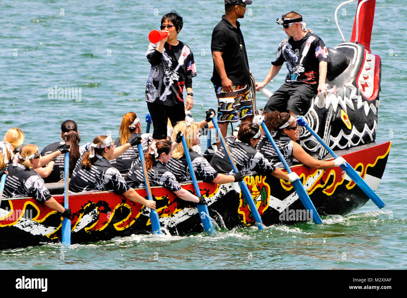 The Kadena Shogun women’s boat racing team fights to stay ahead of the ...