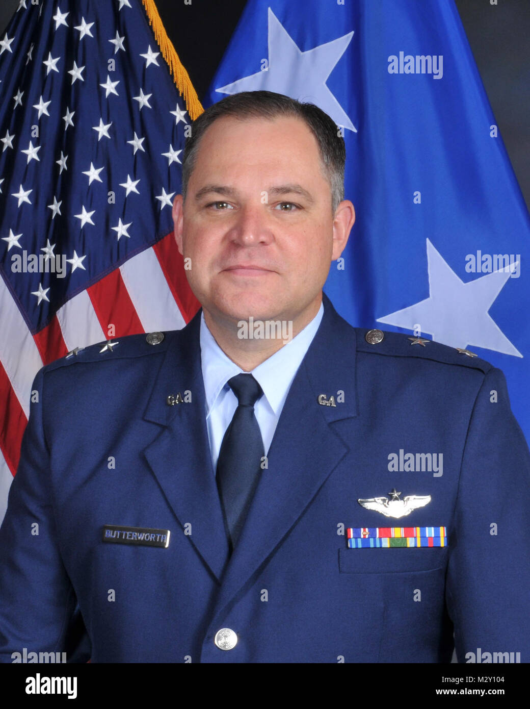 Maj. Gen. Jim Butterworth command photo by Georgia National Guard Stock ...