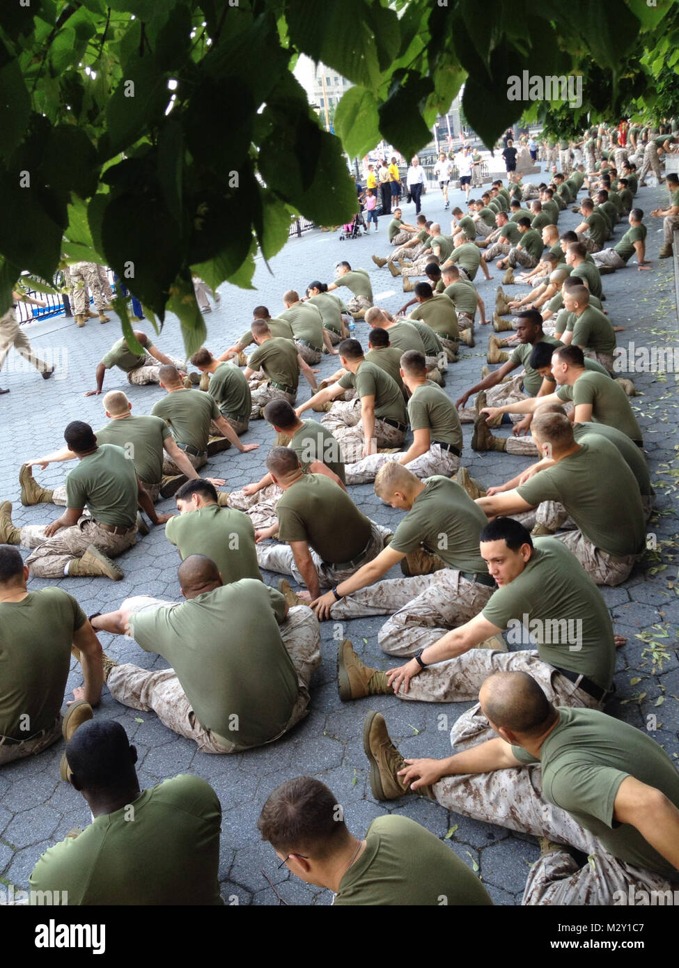 Stretch by NYCMarines Stock Photo - Alamy