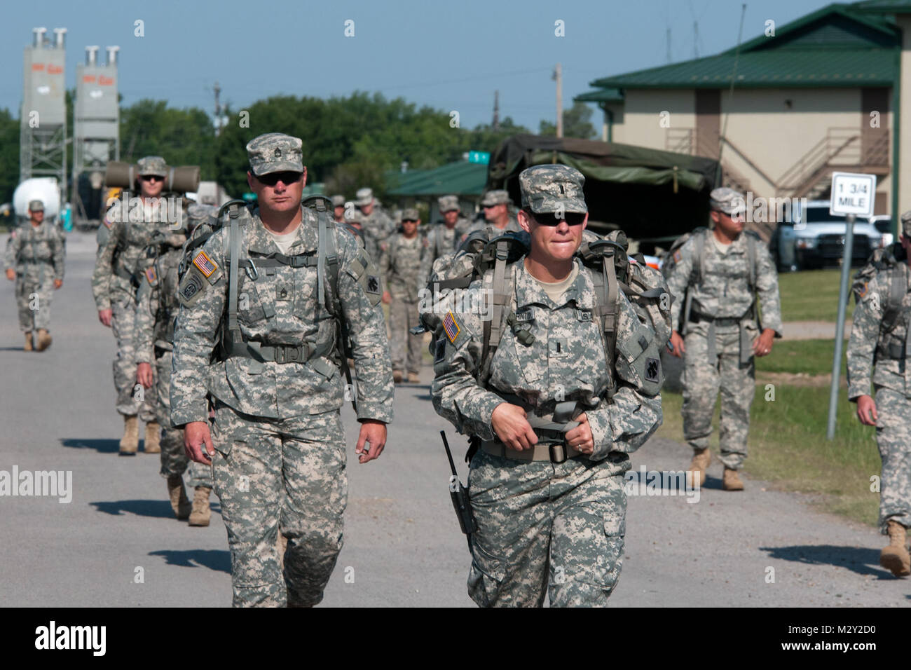 Soldiers of the 3120th Engineer Company, 120th Engineer Battalion ...