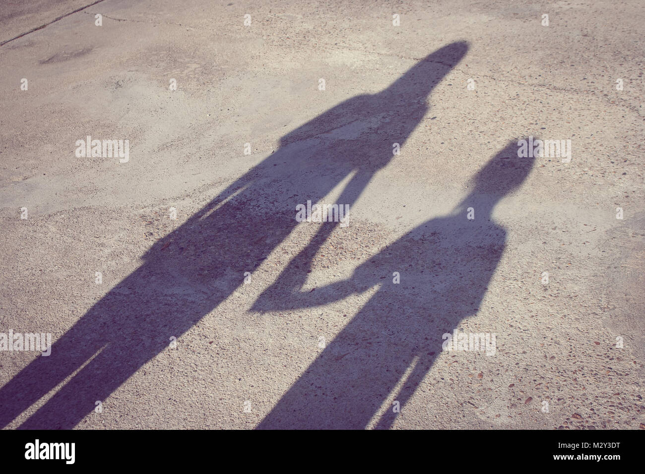 Hug shadow hi-res stock photography and images - Alamy