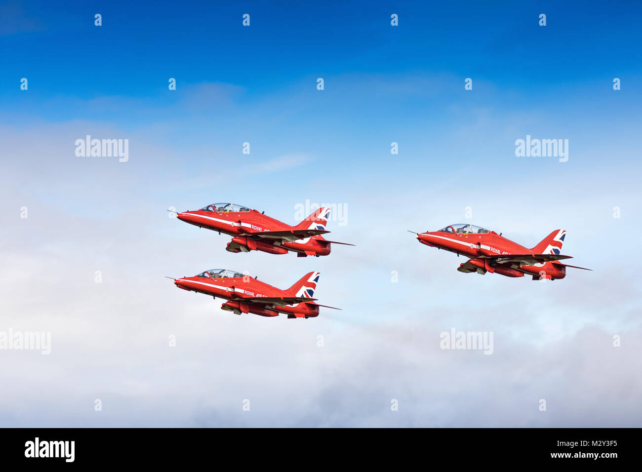 Three Red Arrows High Resolution Stock Photography and Images - Alamy
