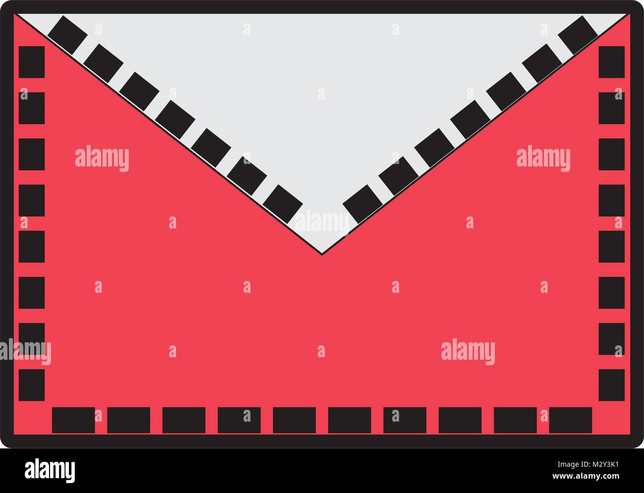 full color e-mail letter text message style Stock Vector Image & Art ...