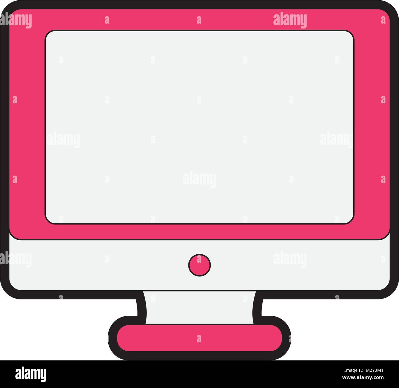 full color electronic screen computer technology design Stock Vector ...