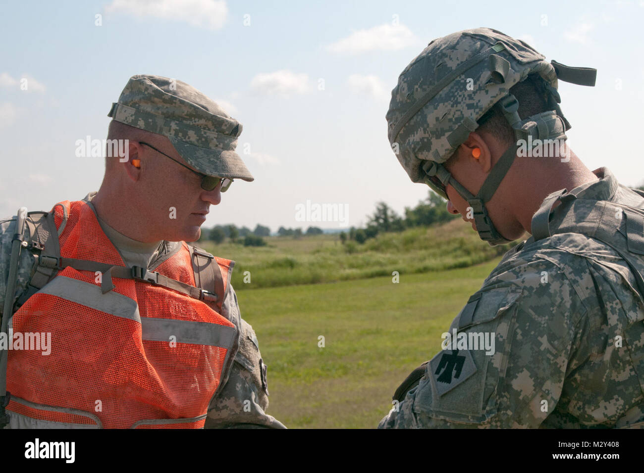 Sgt. Jeffery Francis, (LEFT) a section sergeant with 1120th Asphalt ...