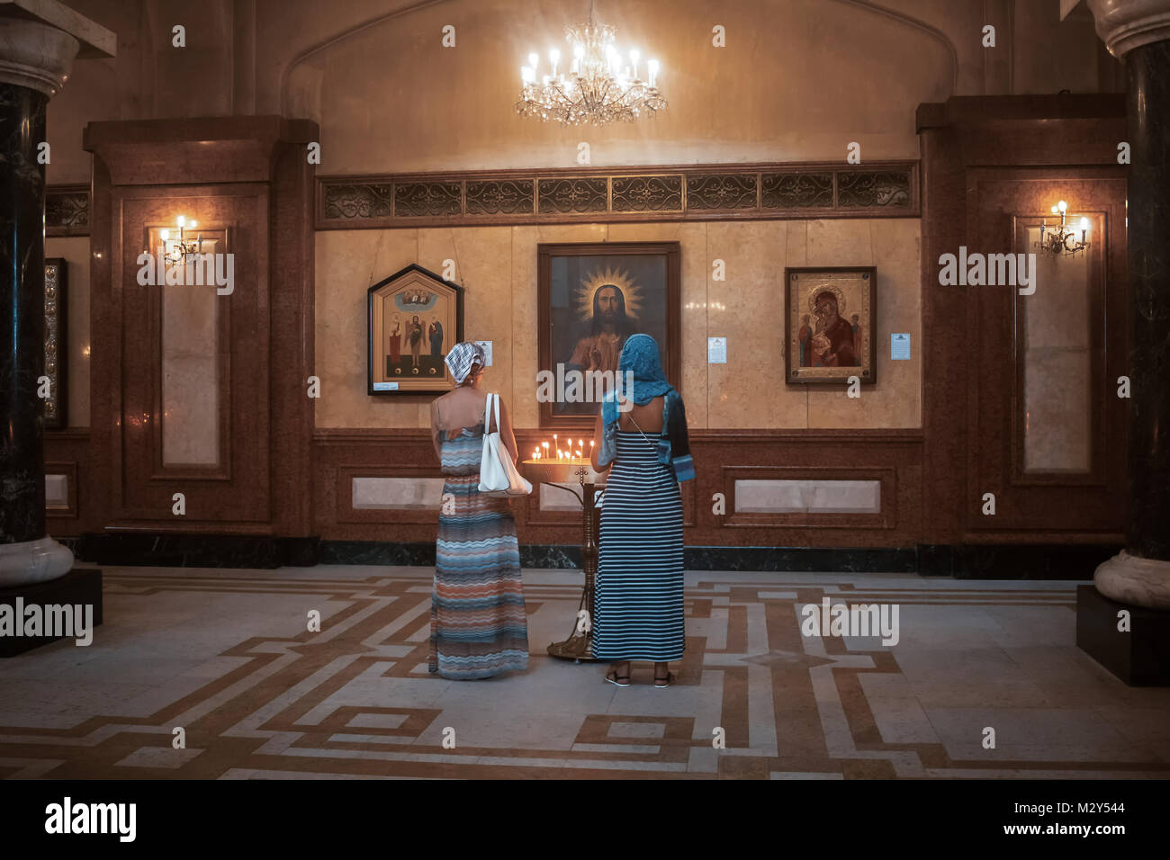 The main cathedral of the Georgian Orthodox Church in Georgia Stock ...