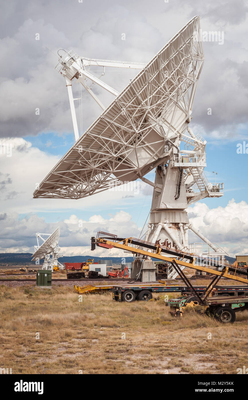 Very Large Array (VLA) Radio Telescopes located at the National Radio ...