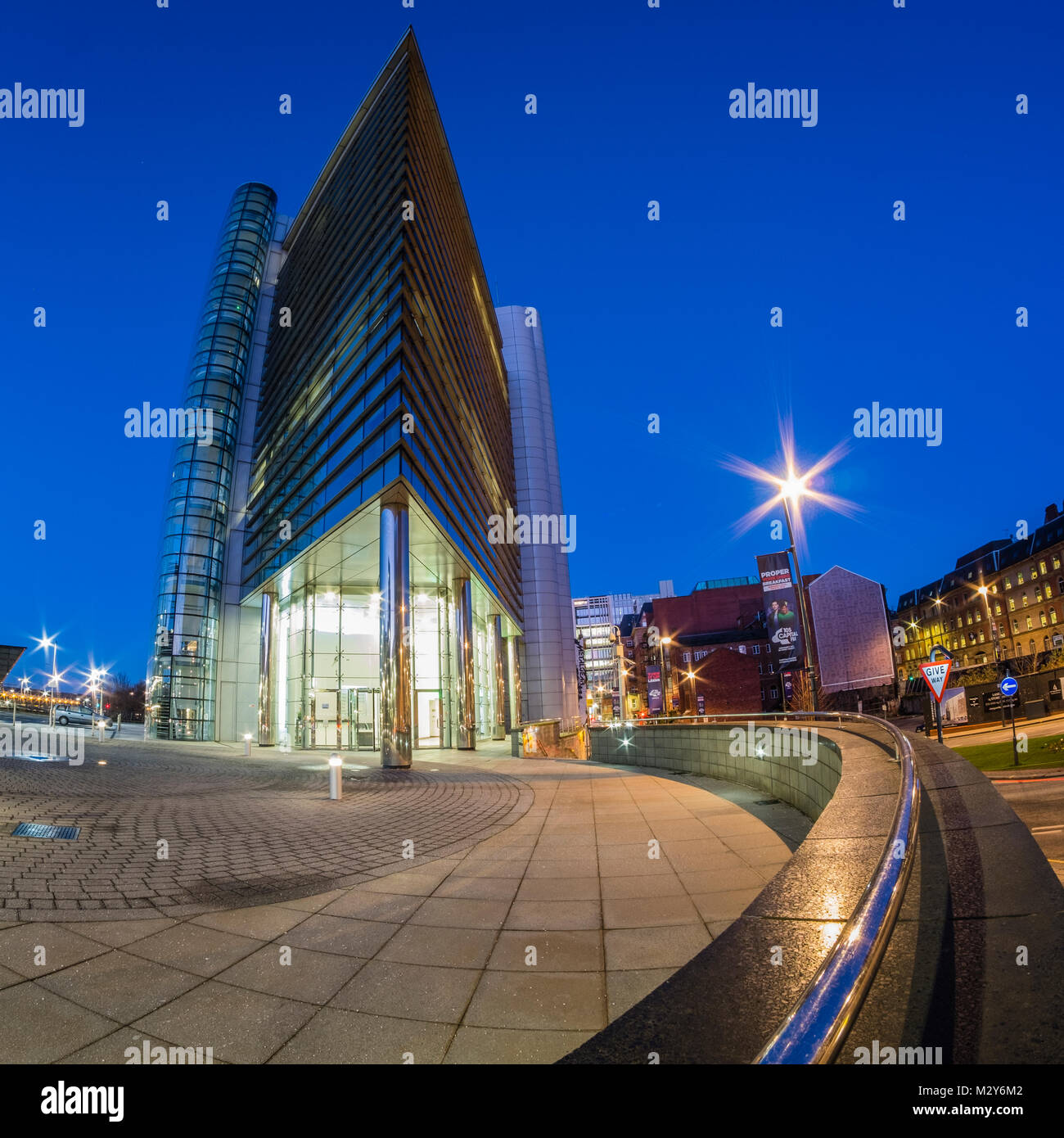 The Princes Exchange, Leeds, City Centre, West Yorkshire, England Stock ...
