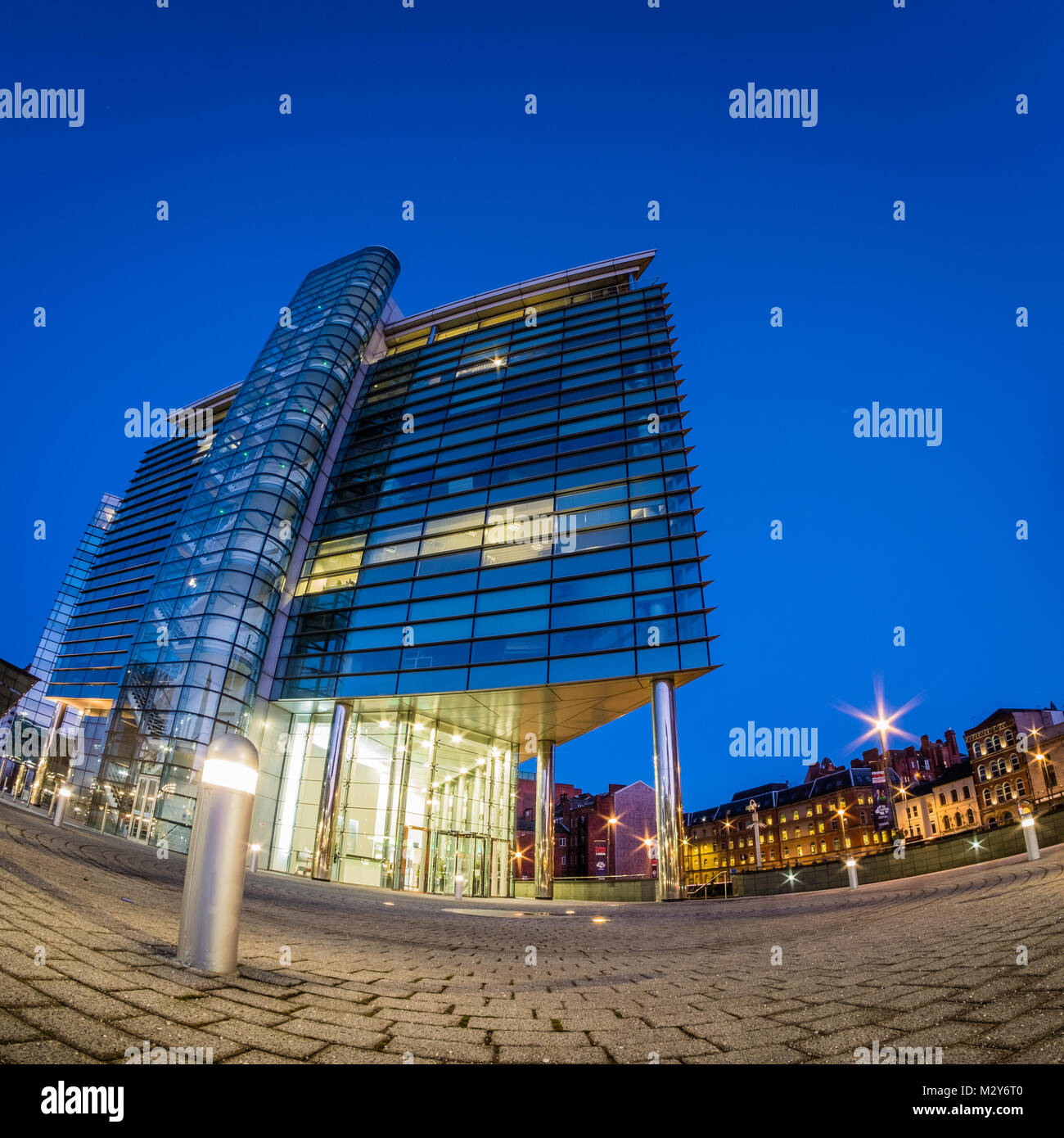 Leeds city centre at dawn hi-res stock photography and images - Alamy